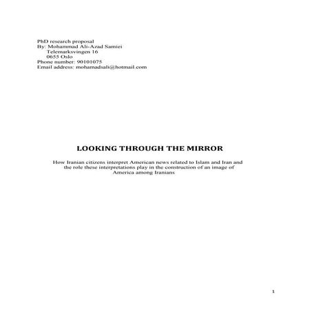 Phd Research proposal fulbright | PDF