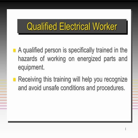 5664391 electrical competent person presenatation | PPT