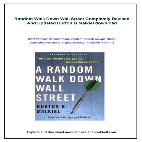 Random Walk Down Wall Street Completely Revised And Updated Burton G ...