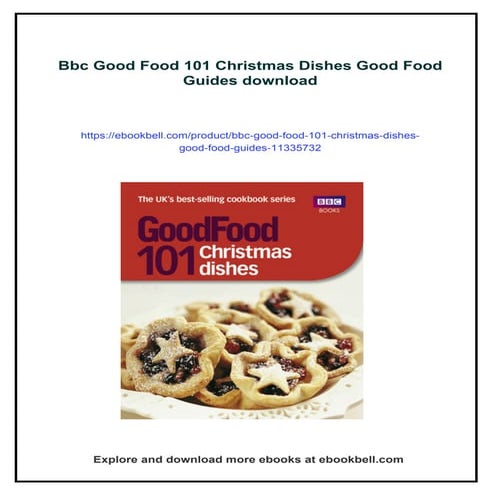Bbc Good Food 101 Christmas Dishes Good Food Guides | PDF