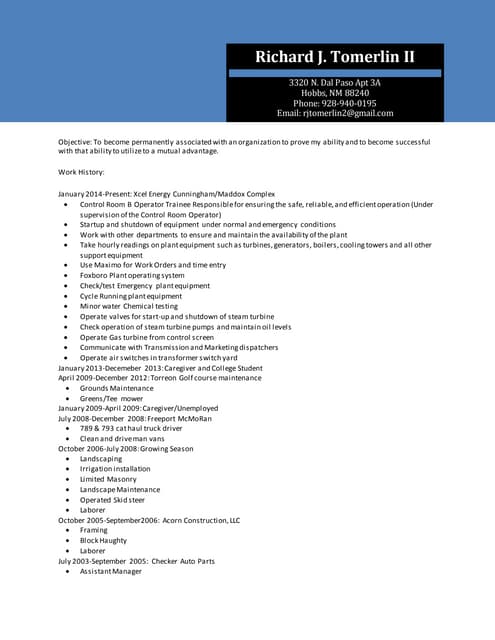 toms resume 2016 | PDF | Technology & Computing