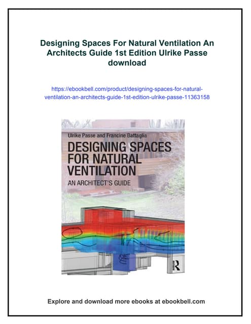 Ventilation and its types, natural ventilation | PPTX