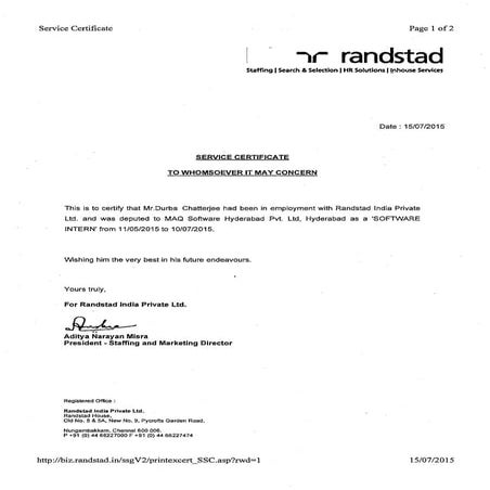 MAQ Software certificate | PDF