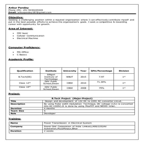 Ankur_Resume | DOCX