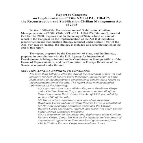CRF Fact Sheet | PDF