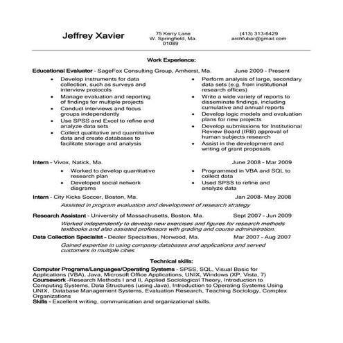 Jeff_Xavier_resume 0515 | PDF