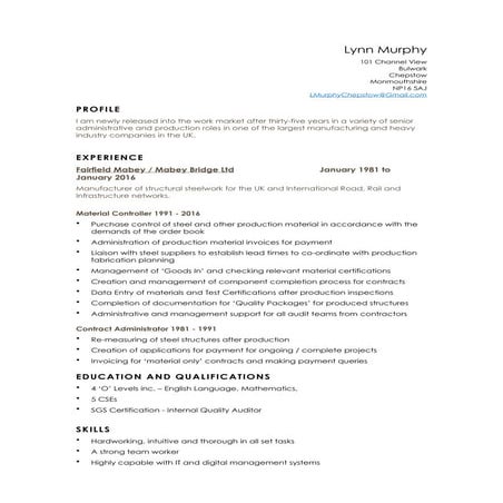 Dave Bloom Resume | PDF