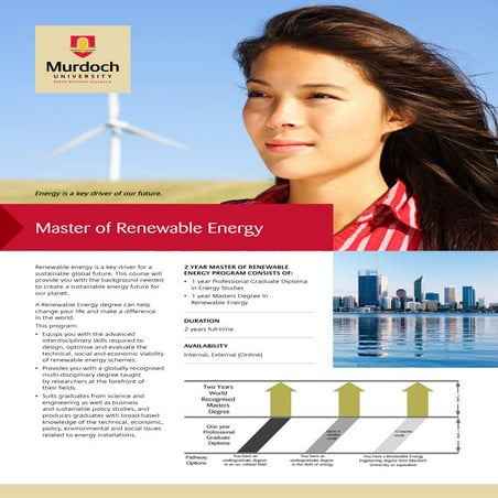 Murdoch University -Master of Renewable Energy | PDF