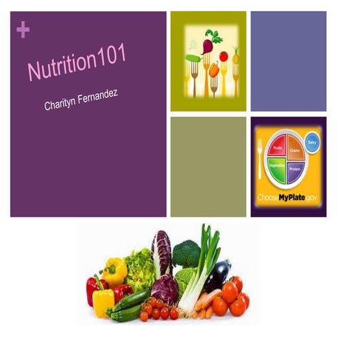 Nutrition Presentation for Young Ones | PPTX