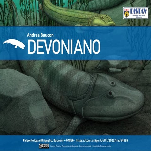Devoniano e Carbonifero: tra strani pesci ed insetti giganti | PPT