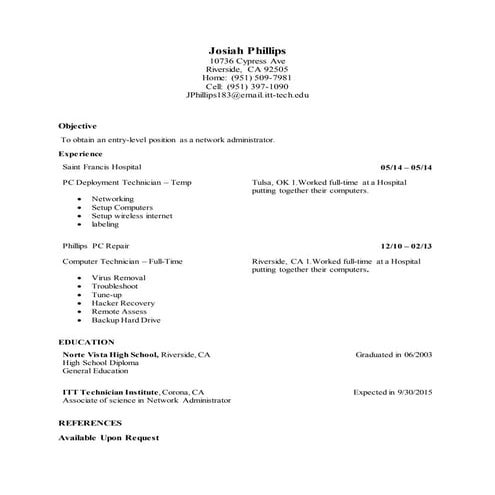 Terrence Johnson resume | DOCX