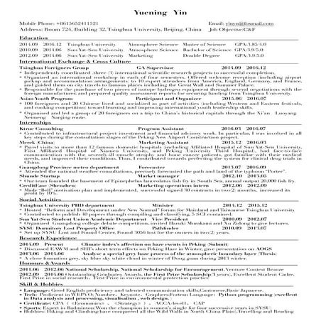 Yi Sun Resume | PDF