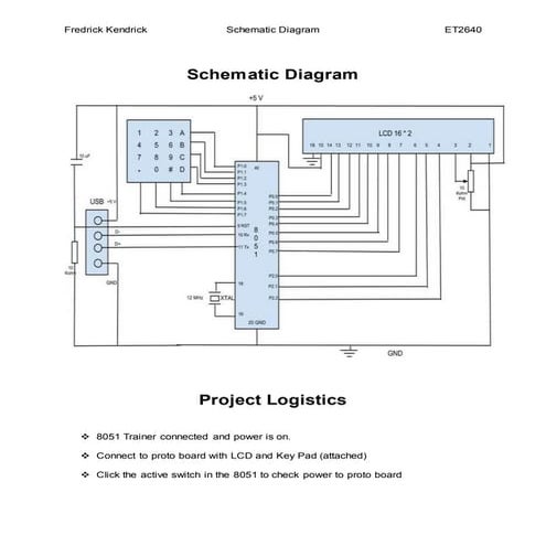 Schmatic Diagram | DOCX