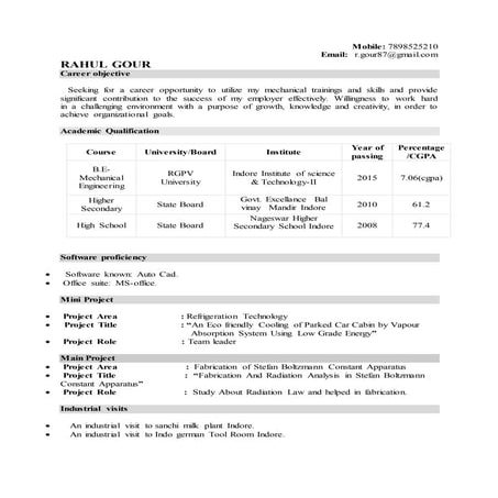 final resume | PDF