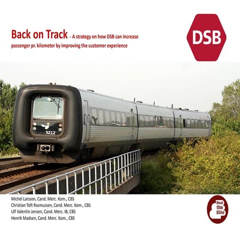 DSB - Back on Track | PDF