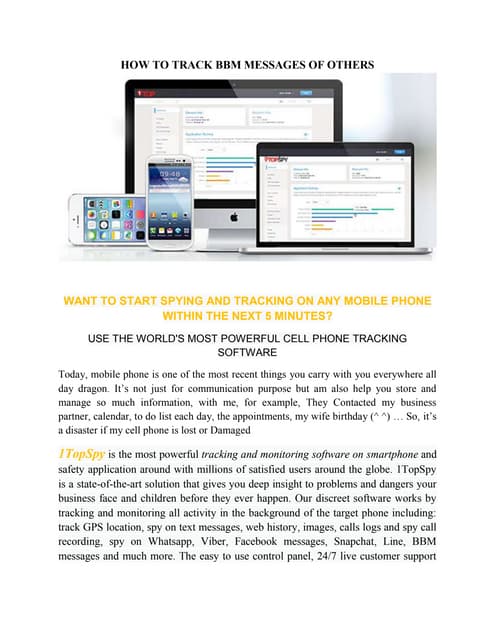 HOW TO SPY ON GIRLFRIENDS BBM MESSAGES | PDF