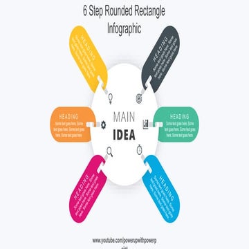 57.PowerPoint 6 Step Rounded Rectangle Infographic.pptx