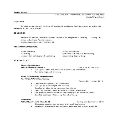 Resume Final | DOCX