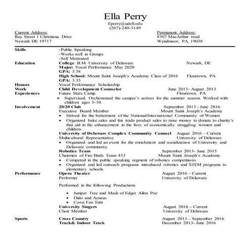 Ella Resume-2 | DOCX