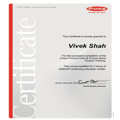 Mentor certificate | PDF