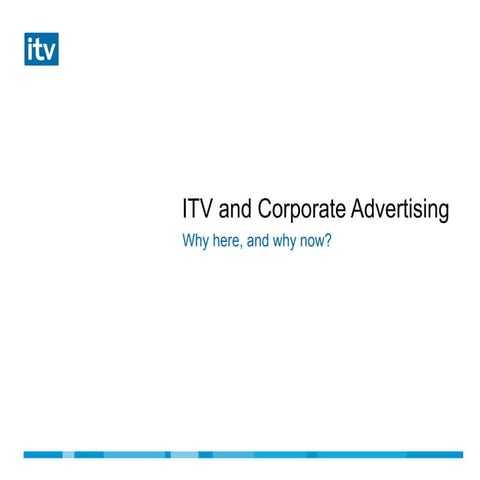 ITV Format Corporate Presentation | PPT