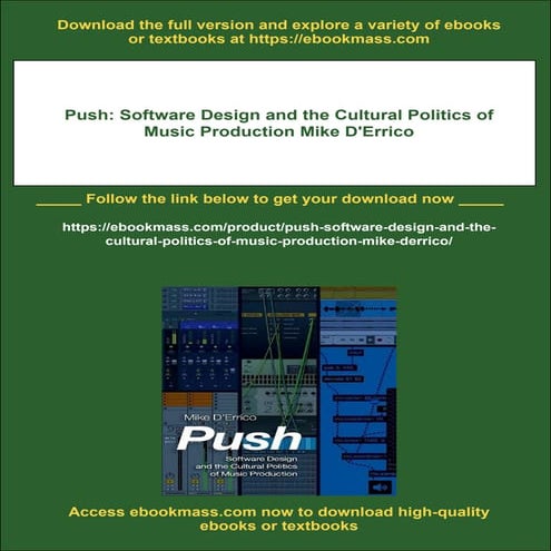 Push: Software Design and the Cultural Politics of Music Production ...