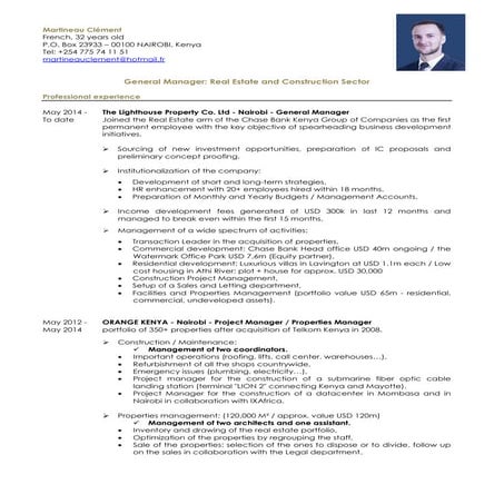 CM CV | PDF