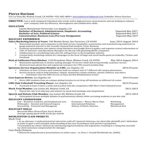 Resume-Pierce Davison | PDF