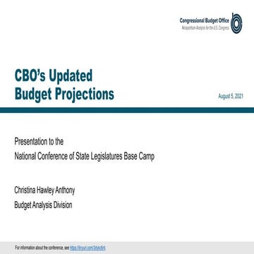 CBO’s Updated Budget Projections | PDF