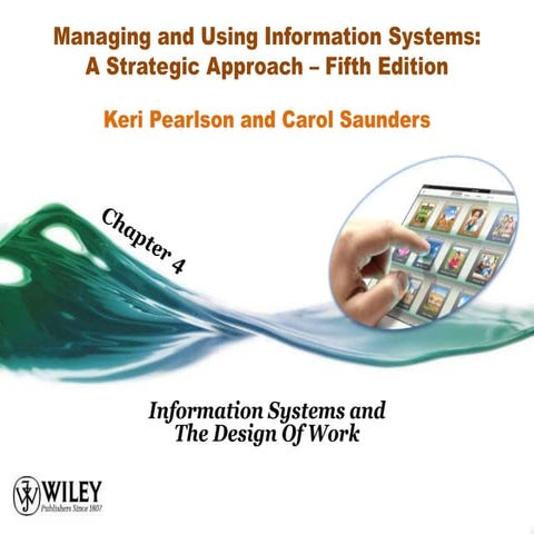 information systems and the design of work | PPT