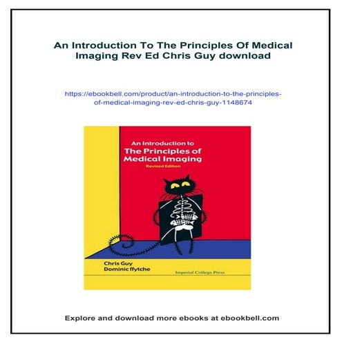 An Introduction To The Principles Of Medical Imaging Rev Ed Chris Guy | PDF