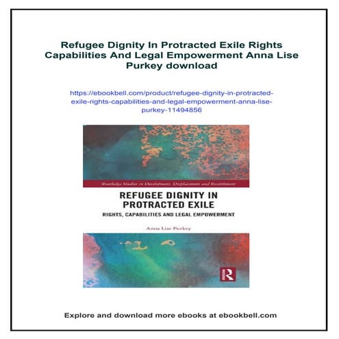 Refugee Dignity In Protracted Exile Rights Capabilities And Legal ...