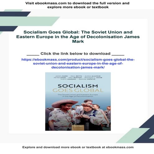Socialism Goes Global: The Soviet Union and Eastern Europe in the Age ...