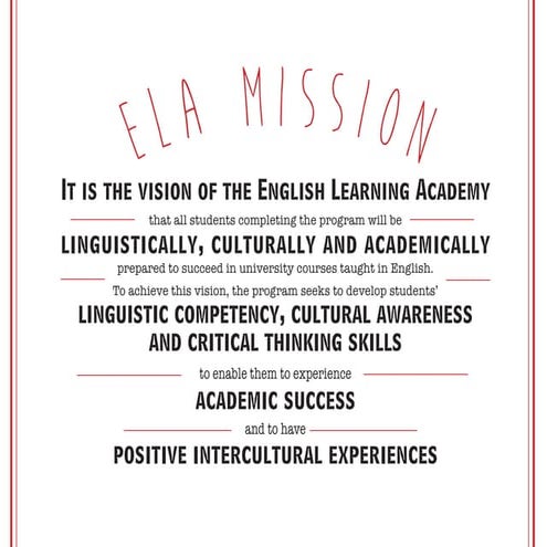 ELA Mission Statement Final copy | PDF