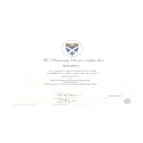 BSc Construction Engineering Degree | PDF