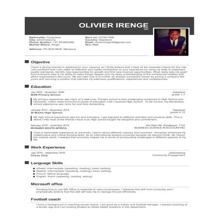 CurriculumVitae | PDF