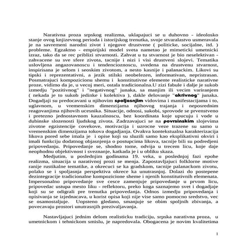 Teorija knjizevnosti esej | DOC