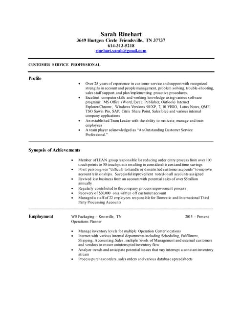 Resume DMarnell2015 | PDF