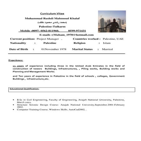 CV Ibrahim Wizza | DOC