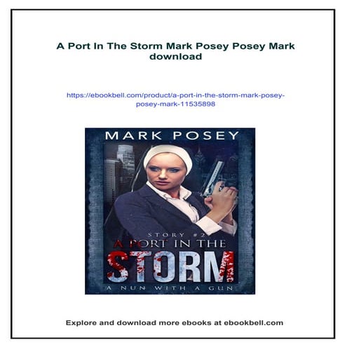A Port In The Storm Mark Posey Posey Mark | PDF
