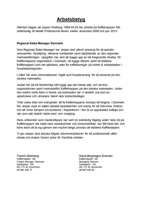 Anbefaling - klubmedarbejder og pædagog | PDF