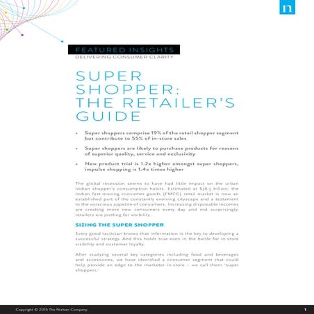nielsen-featured-insights-super-shopper-the-retailer’s-guide | PDF