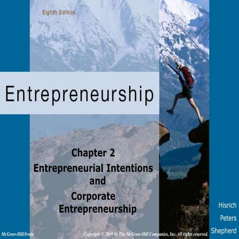 Entrepreneurship chapter 2 | PPT