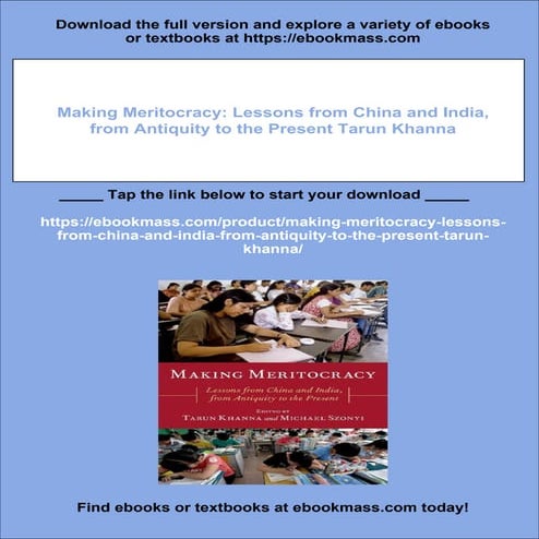 Making Meritocracy: Lessons from China and India, from Antiquity to the ...