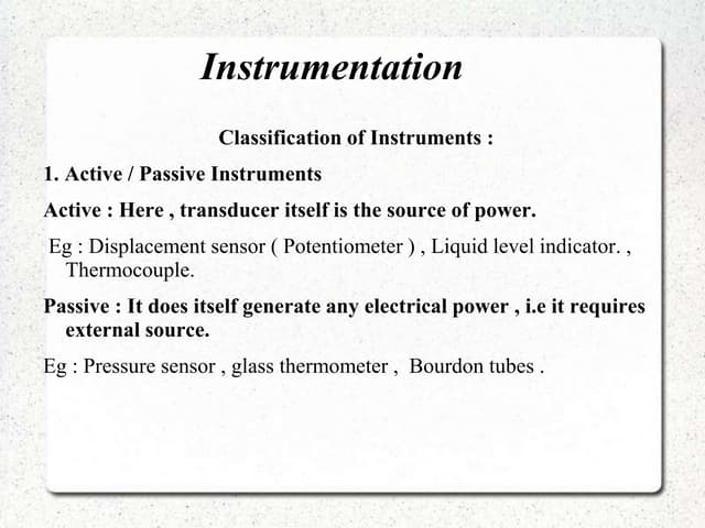 Static and Dynamic characteristics of Measuring Instrument | PPT
