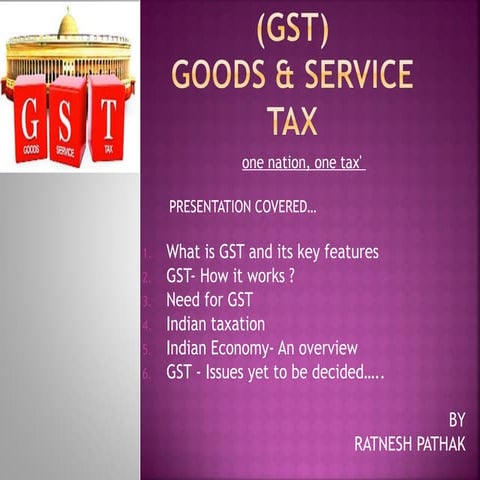 Indirect Taxes In India: Pre Gst Era – BYAMJ