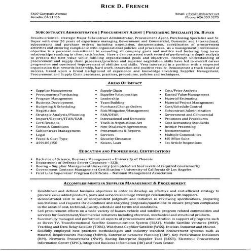 Resume - Rick D. French | PDF