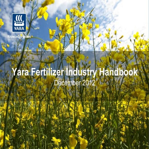Yara Fertilizer Industry Handbook | PDF