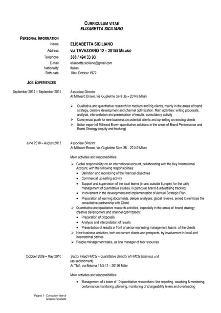 Dang Nguyen - CV for Marketing Assistant | PDF