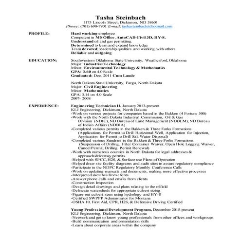 Resume, Kory d'Entremont, LinkedIn | DOCX